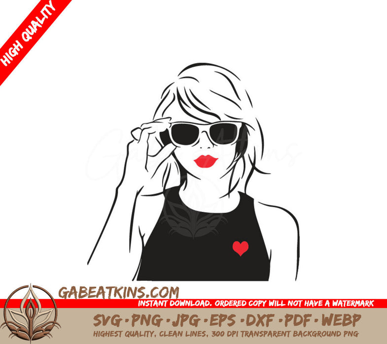 Taylor Swift SVG Collection: Create and Craft with Taylor Swift SVGs ...